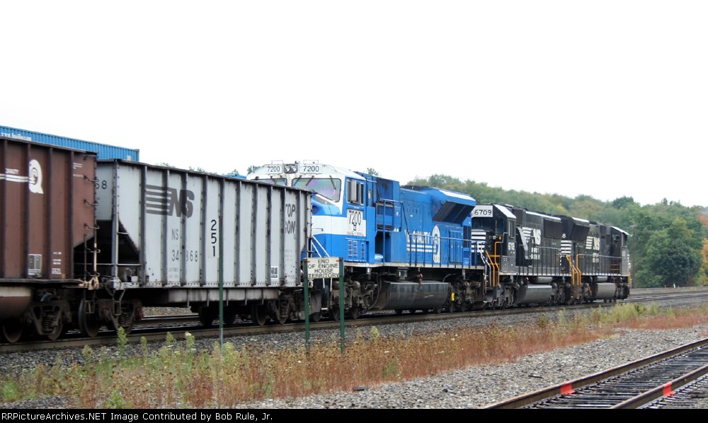 WB coal train with 80 Mac #7200
